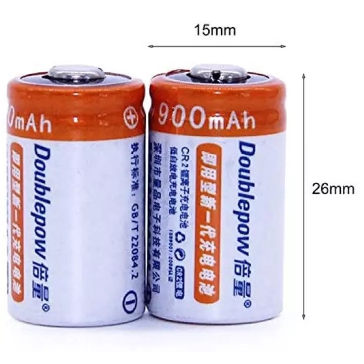 Pin Sạc Cr2 3V Doublepow Dung Lượng Cao 900mAh | Shopee Việt Nam