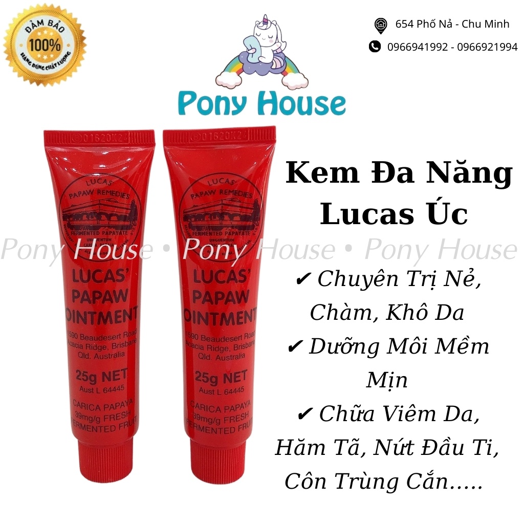 Kem Đa Năng Lucas papaw Ointment - Kem Đu Đủ Dưỡng Da Cho Bé Từ Sơ Sinh ...