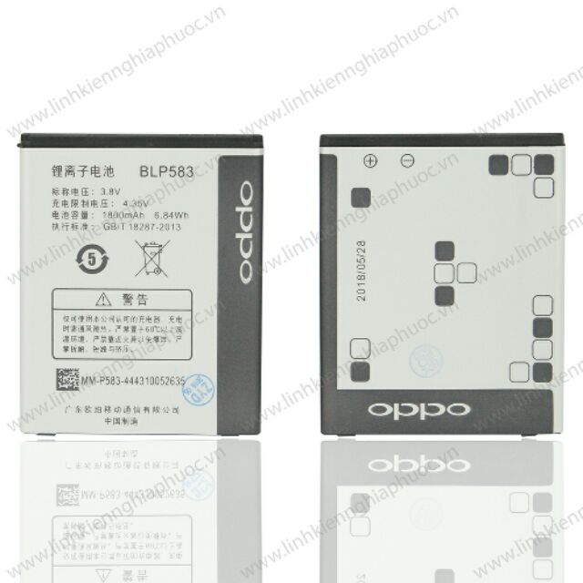 Pin Oppo 1100 1105 1107 (BLP 583) 1800mAh | Shopee Việt Nam