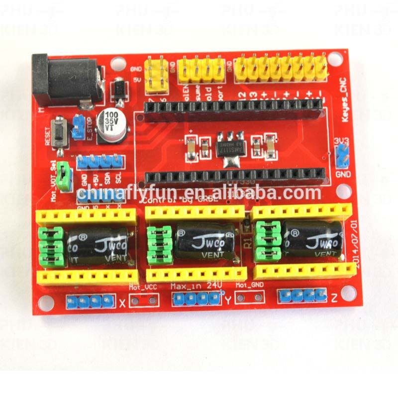 cnc shield v4 mạch điều khiển động cơ cho arduino nano | Shopee Việt Nam