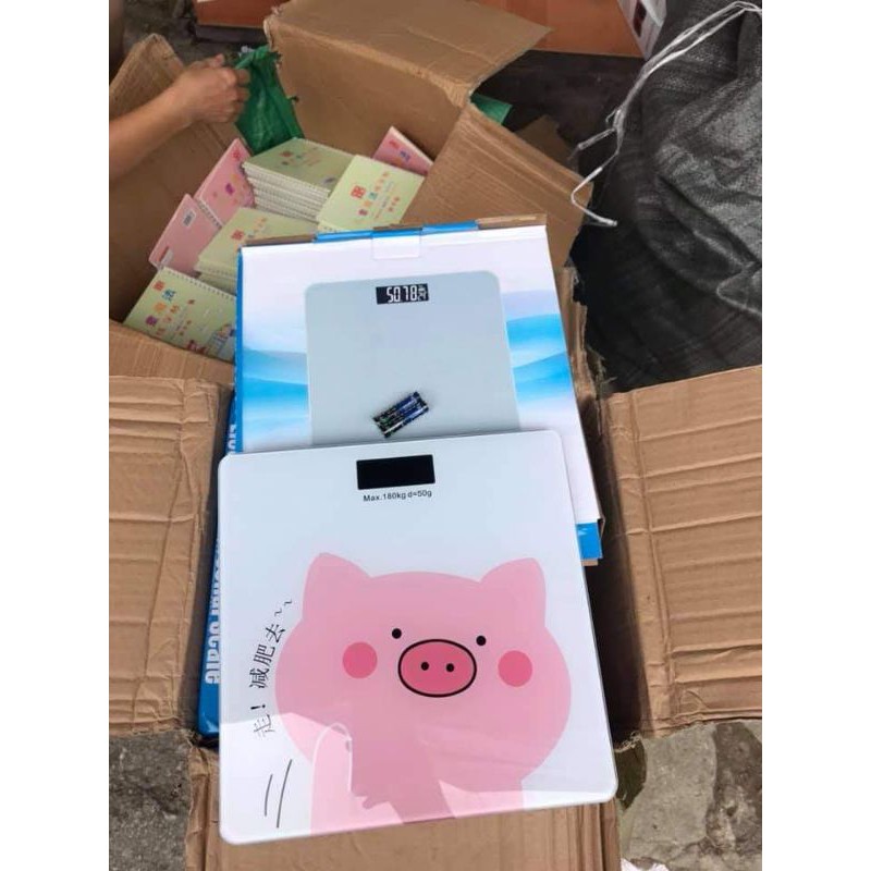 Cân Điện tử chạy bằng Pin Heo Hồng kute | Shopee Việt Nam
