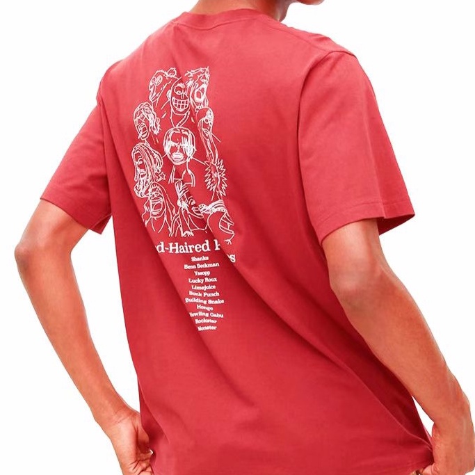 Uniqlo ut nam / nữ / cặp đôi one piece film red print t-shirt tay ngắn ...