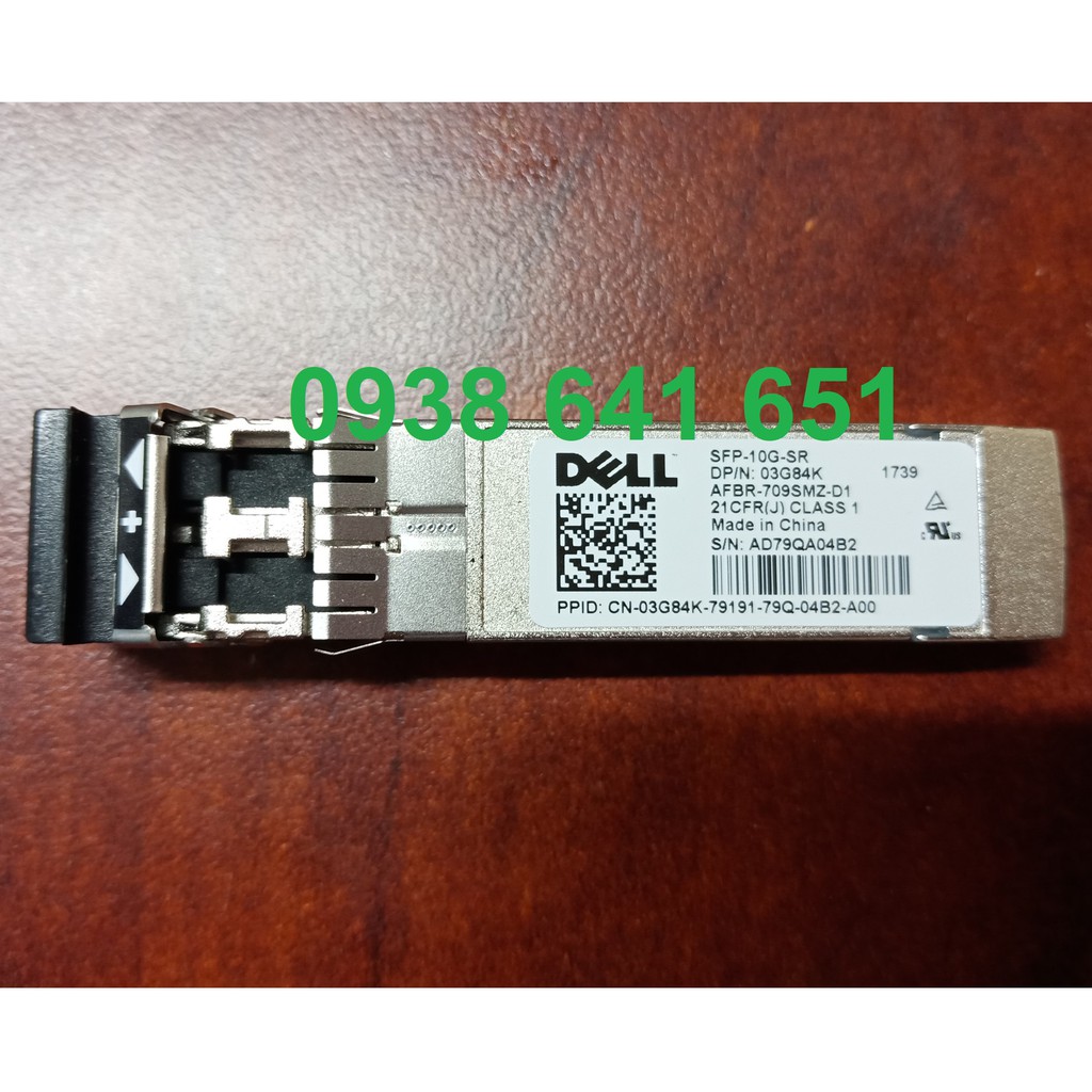 Module quang Dell Multimode 10Gbps (SFP-10G-SR). Hàng chính hãng ...