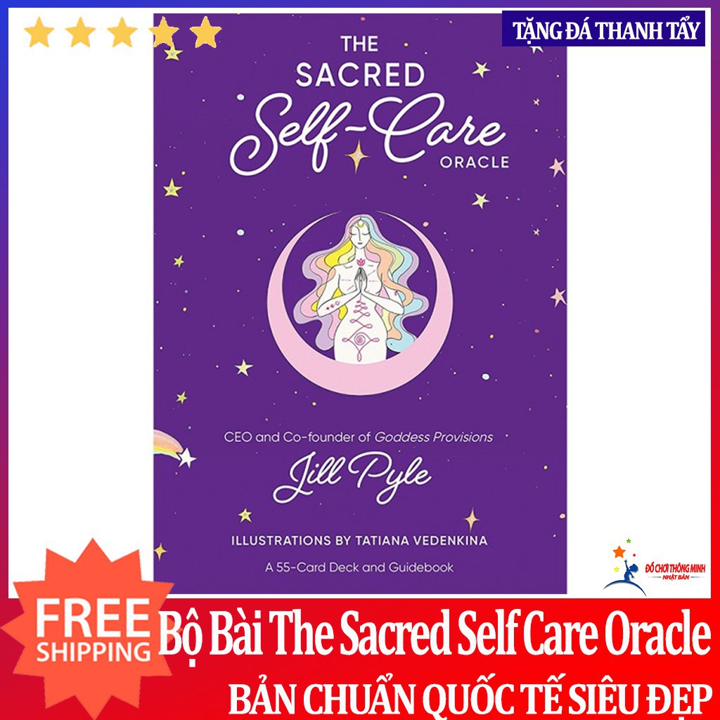 Bài Tarot Bộ Bài Oracle Sacred Self Care Oracle Tặng Đá Thanh Tẩy ...