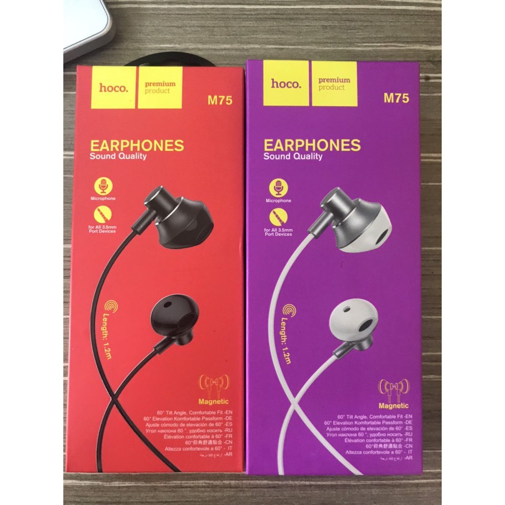 TAI NGHE CÓ DÂY HOCO M75 | Shopee Việt Nam