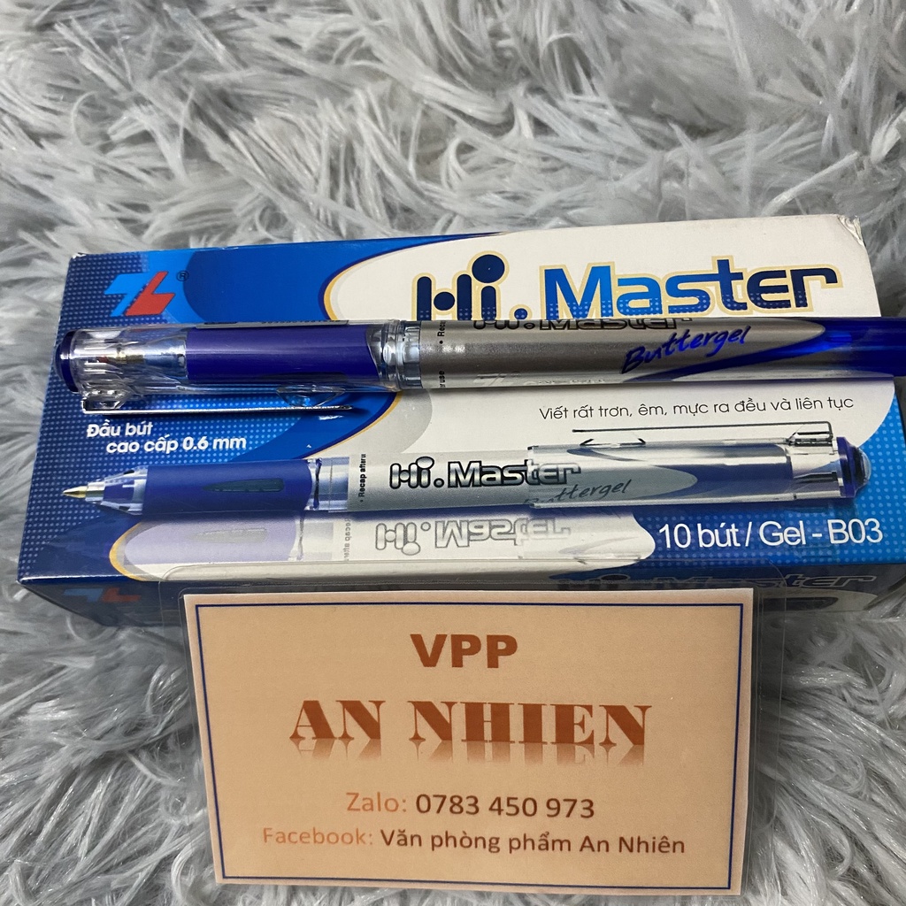 Bút Gel Pen Thiên Long Hi.Master B03 Ngòi 0.6mm - 1 Cây | Shopee Việt Nam