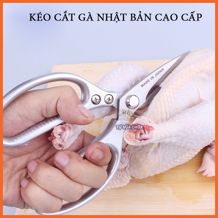 Kéo cắt gà đa năng Nhật Bản SK5 Siêu Sắc dùng cực thích, Kéo Cắt Gà, Cắt Vịt, Cắt Thịt Các Loại ...