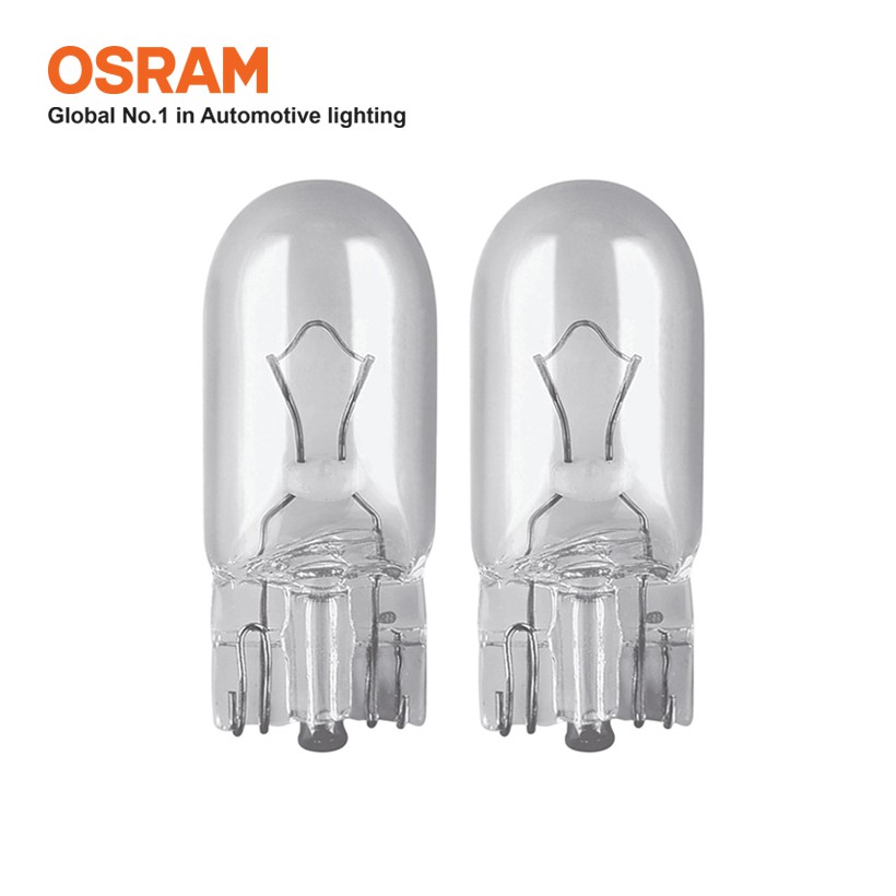 [Mã BMLT35 giảm đến 35K đơn 99K] Combo 2 Bóng Đèn Chân Ghim Nhỏ 1 Tim OSRAM Original T10 W5W 24V ...
