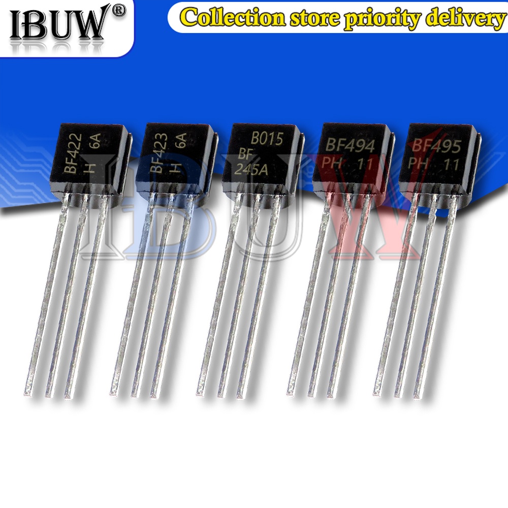 Bộ 10/50 Bảng Mạch Tích Hợp BF245A BF422 BF423 BF494 BF495 BF245 TO92 TO-92 | Shopee Việt Nam