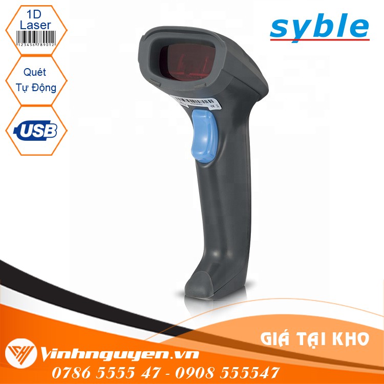 Máy quét mã vạch cầm tay DATAMAX M1200 / Syble 2055A có dây - Súng scan ...