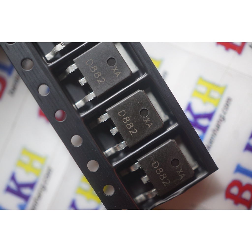2 IC transistor NPN 2SD882 2SD882M D882M TO-252 chính hãng | Shopee ...