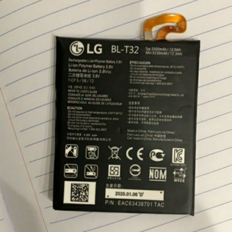 Pin LG G6 (BL-T32) dung lượng 3300mAh, Chính Hãng - Bảo hành 6 tháng | Shopee Việt Nam