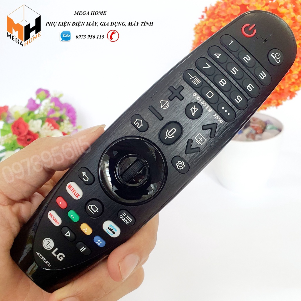 [HÀNG INDONESIA] Điều khiển chuột bay LG có tính năng giọng nói, Magic remote tivi LG hàng loại ...