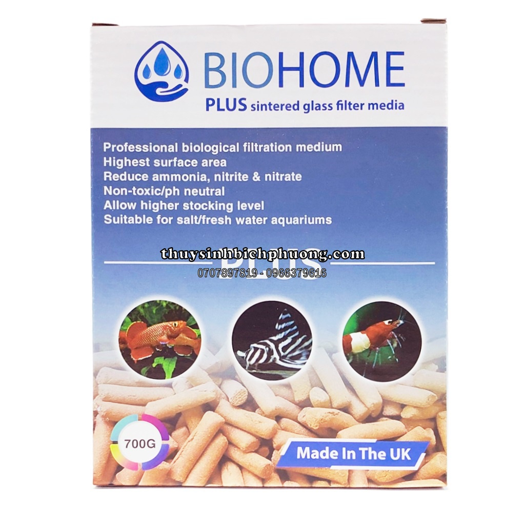 BIOHOME PLUS - VẬT LIỆU LỌC CAO CẤP CHO HỒ CÁ THỦY SINH | Shopee Việt Nam