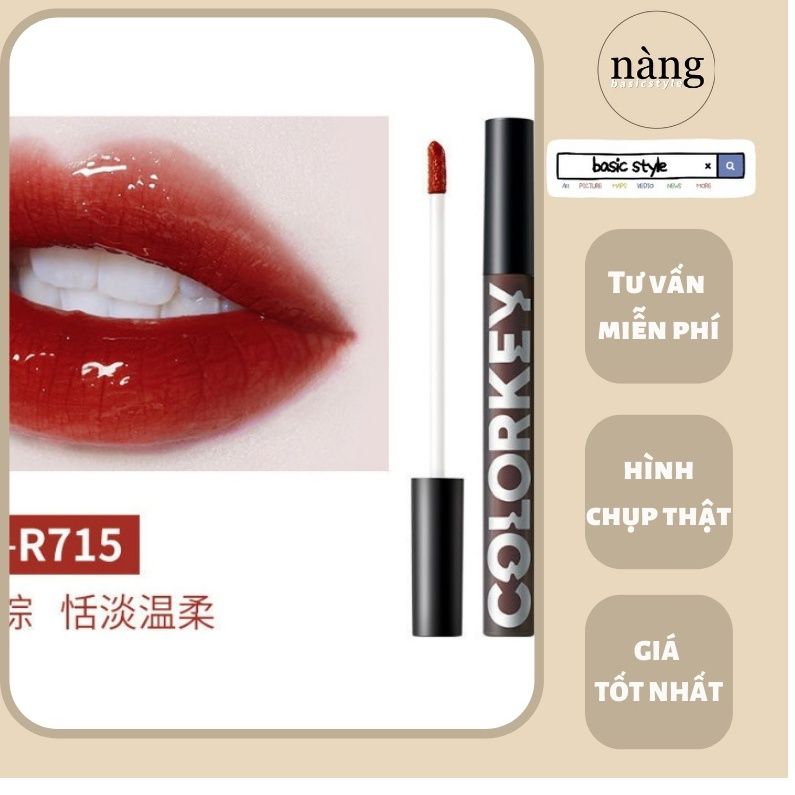 【COLORKEY】Son tint bóng Colorkey dạng lỏng lâu trôi glasting water tint ...