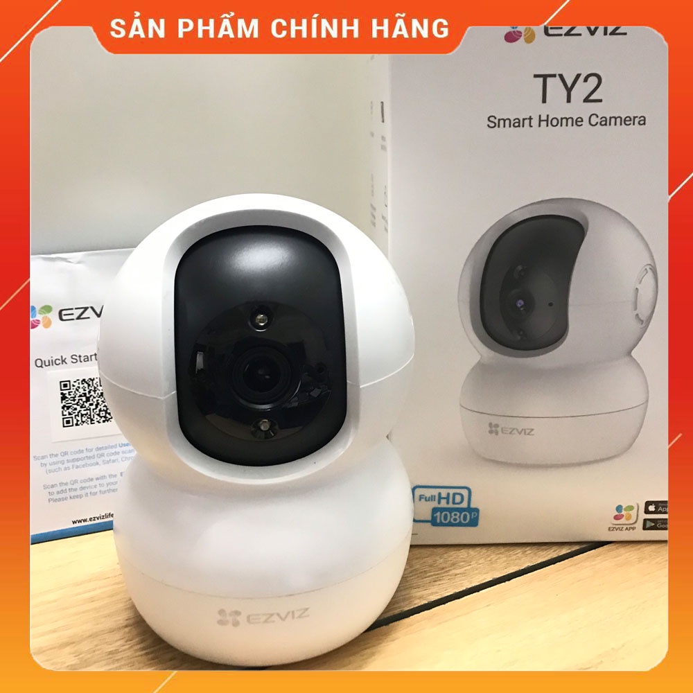 Camera EVIZ TY2 trong nhà xoay 360 độ, hàng chính hãng | Shopee Việt Nam