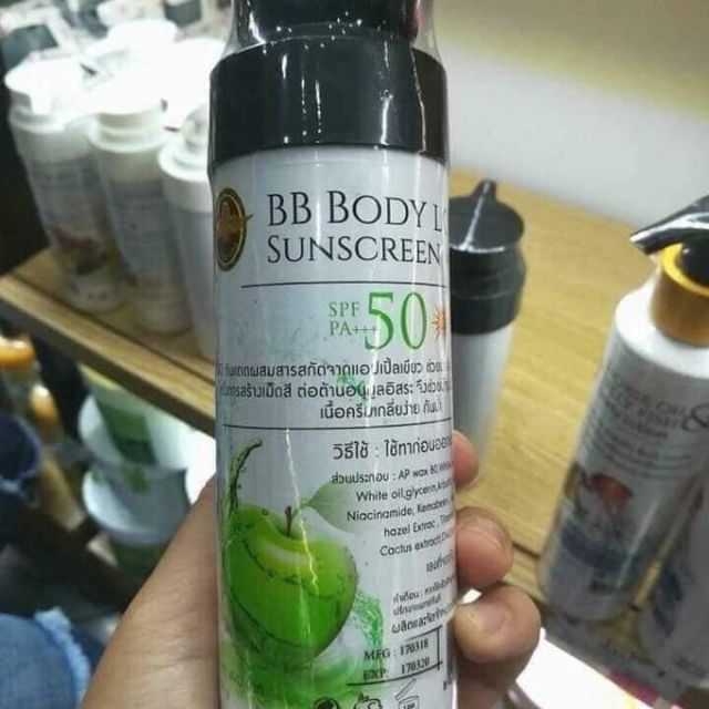 Kem make up body BB Body lotion Sunscreen. | Shopee Việt Nam