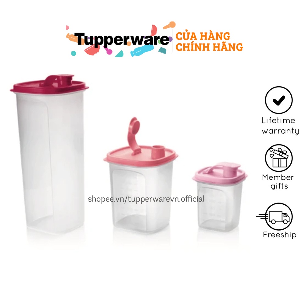 Bình nước nhựa nguyên sinh Slim Line Pitcher, hàng chính hãng Tupperwae ...