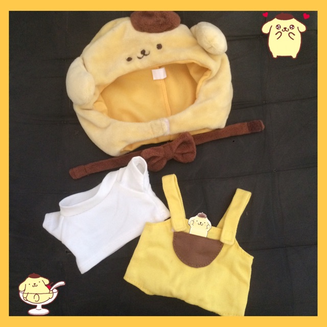 [TỦ MONKLE] Bộ Purin (outfit doll 20cm) | Shopee Việt Nam