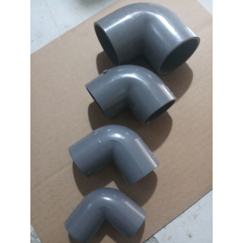 cút, khuỷu cong chữ L nhựa PVC phi 21, 27, 34, 42 | Shopee Việt Nam