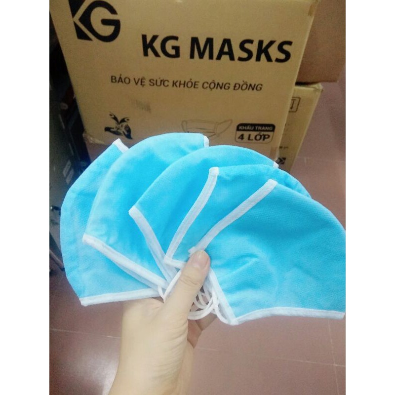 Hộp 50c khẩu trang 4 lớp kháng khuẩn KG Masks chính hãng | Shopee Việt Nam