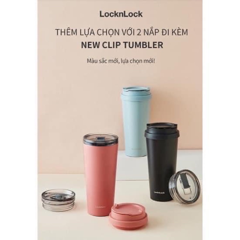 [LOCK&LOCK] LY GIỮ NHIỆT NEW CLIP TUMBLER 540ML - LHC4279 | Shopee Việt Nam