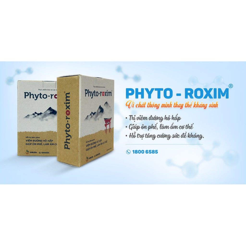 [Nguyên Liệu Thụy Sĩ] PHYTO-ROXIM® - Hỗ Trợ Làm Giảm Viêm Đường Hô Hấp ...