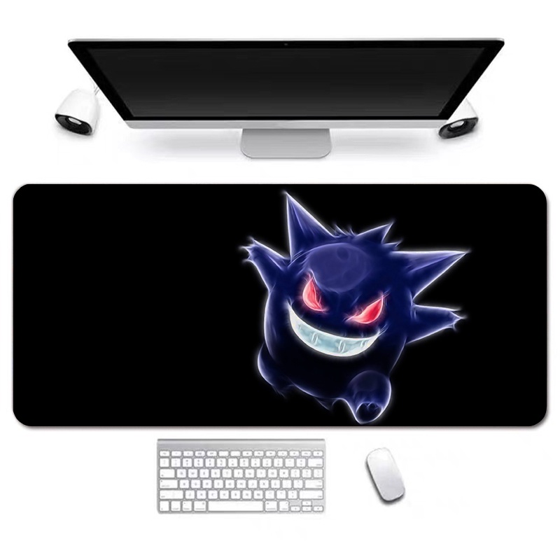 Gengar Exclusive Mouse Pad Pokemon Keyboard Pad Cool Personality Desk ...