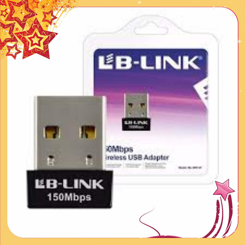 Usb Thu Wifi LB-LINK BL-WN151 Nano (Đen) | Shopee Việt Nam