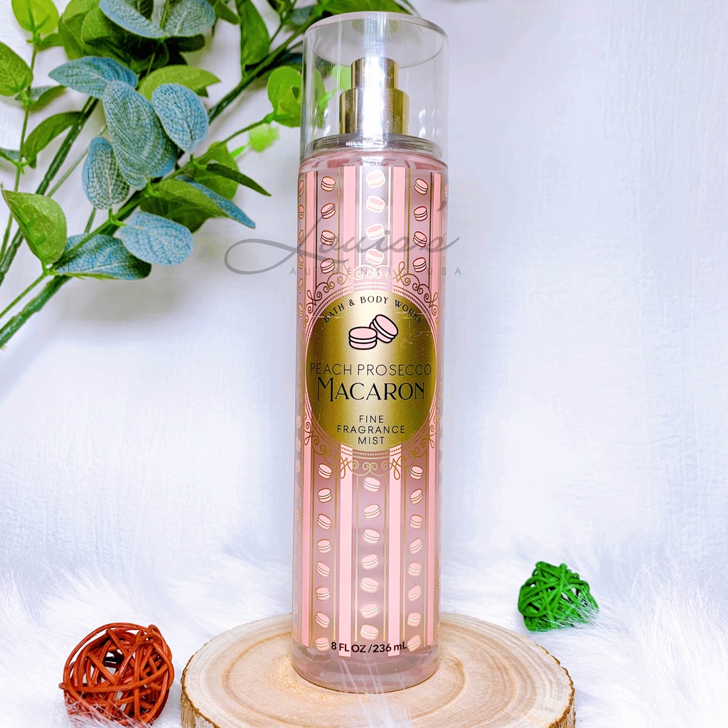 [ PEACH PROSECCO MACARON ] Full Size - Xịt thơm toàn thân Bath & Body Works Mỹ | Shopee Việt Nam