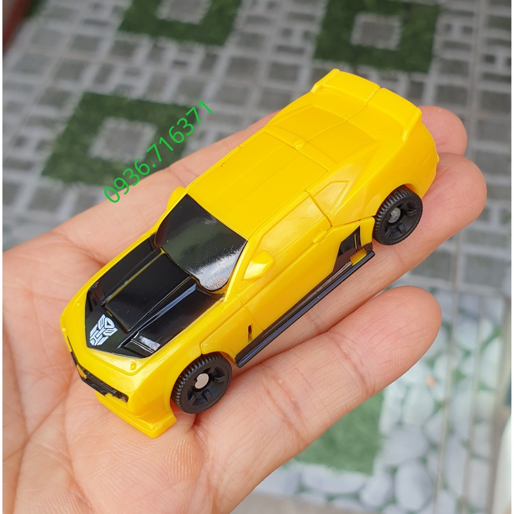 Robot Mini biến hình Bumblebee Mini cao 7cm, màu vàng nhiều bước ...