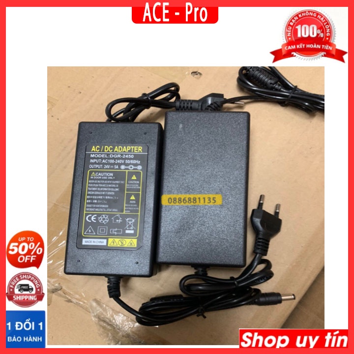 Nguồn Adapter 24v 5a loại tốt, nguồn xung | Shopee Việt Nam