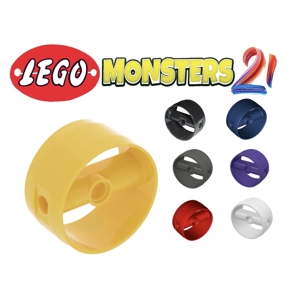 [1 cái]-Lego chính hãng, chi tiết kỹ thuật, Xy lanh 4 x 4 x 1 2/3 có lỗ ...