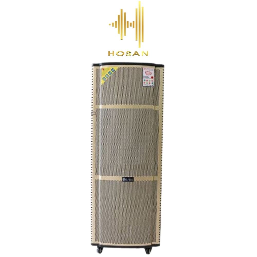 Loa Kéo Hosan DX 2-9915 - Công Suất 1000W, Bass đôi 4 tấc, Hỗ trợ kết ...