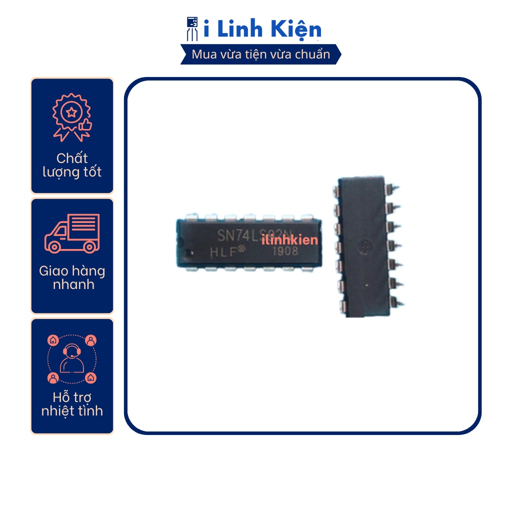 Ic chức năng 74LS92 SN74LS92N DIP-14 chất lượng | Shopee Việt Nam