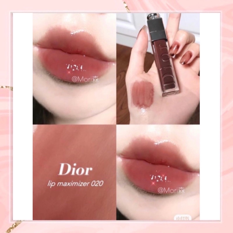 Son dưỡng Dior Collagen Addict Lip Maximizer màu 020 minisize và fullsize | Shopee Việt Nam