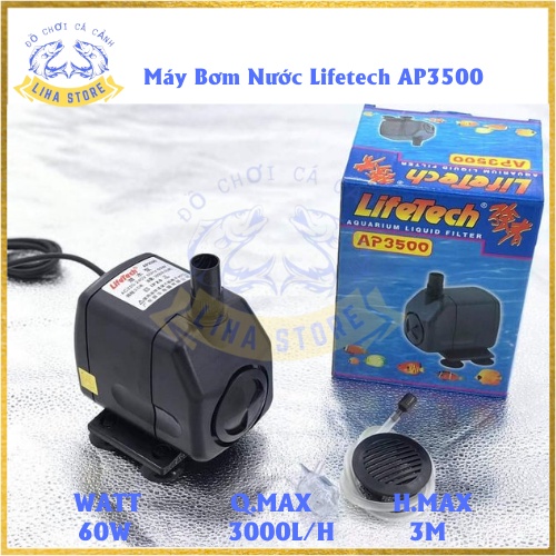 [HÀNG CÔNG TY] Máy Bơm Nước Lifetech Cho Bể Cá - Dùng Cho Thủy Canh, Tiểu Cảnh, Hòn Non Bộ ...