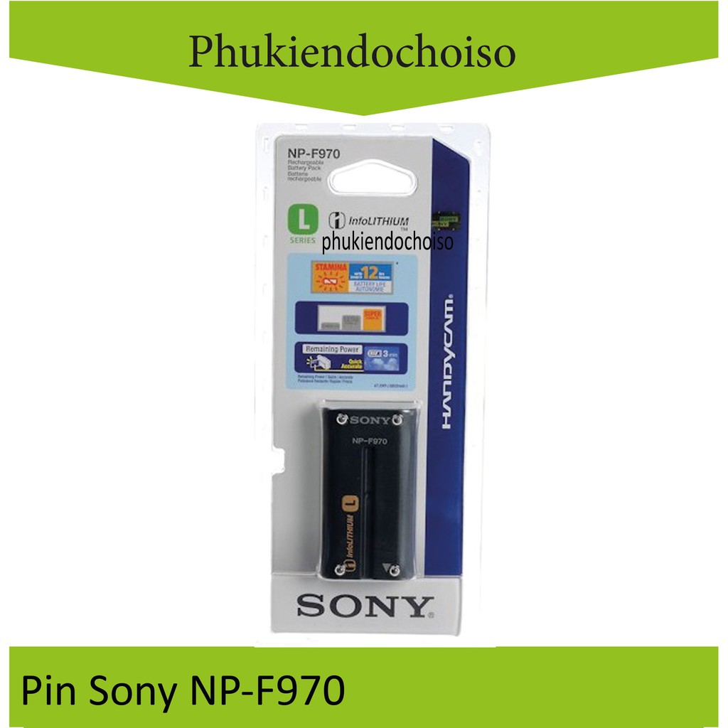 PIN THAY THẾ PIN MÁY ẢNH SONY NP-F970 | Shopee Việt Nam