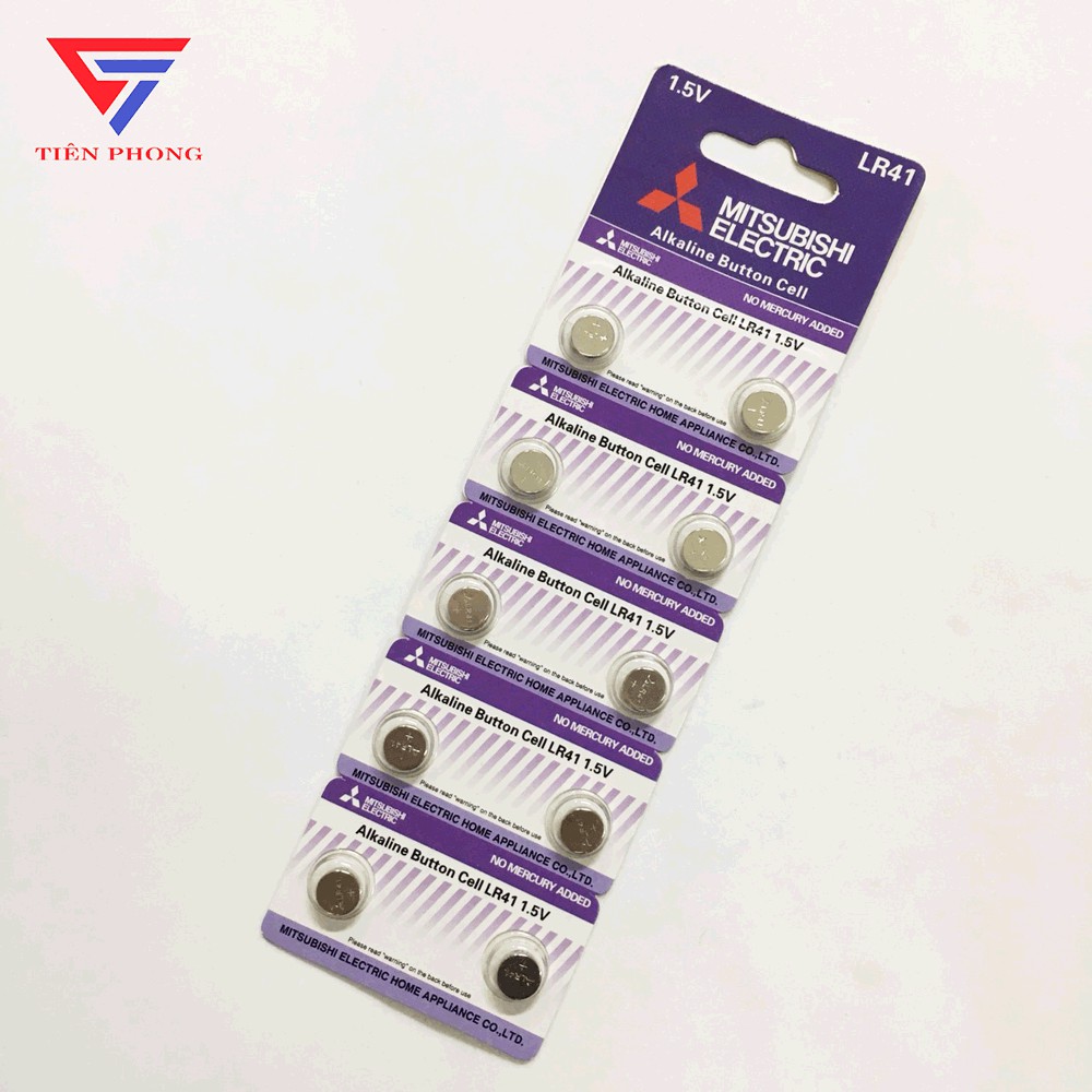 Pin Mitsubishi AG3 chính hãng vỉ 10 viên | Shopee Việt Nam