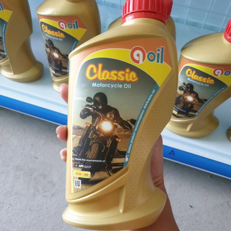 Nhớt Q-Oil Classic 1 lít cho xe số | Shopee Việt Nam