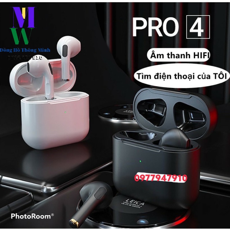 [CHÍNH HÃNG] Tai nghe bluetooth không dây Inpods Pro 4 TWS cảm ứng điều ...