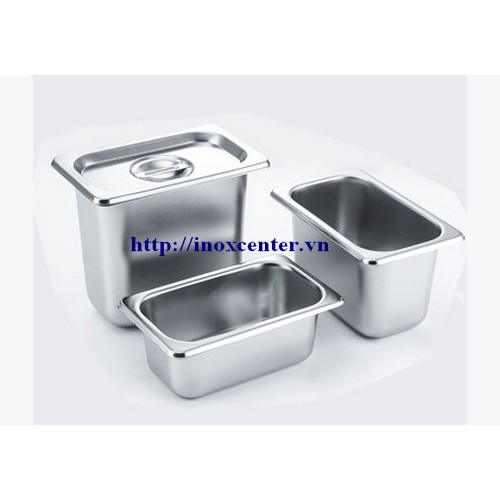 Khay inox BUFFET 1/9 cao cấp sâu 6,5cm; 10cm; 15cm | Shopee Việt Nam