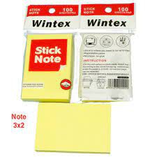 Giấy Note Vàng Wintex 3X2 inch A02 | Shopee Việt Nam