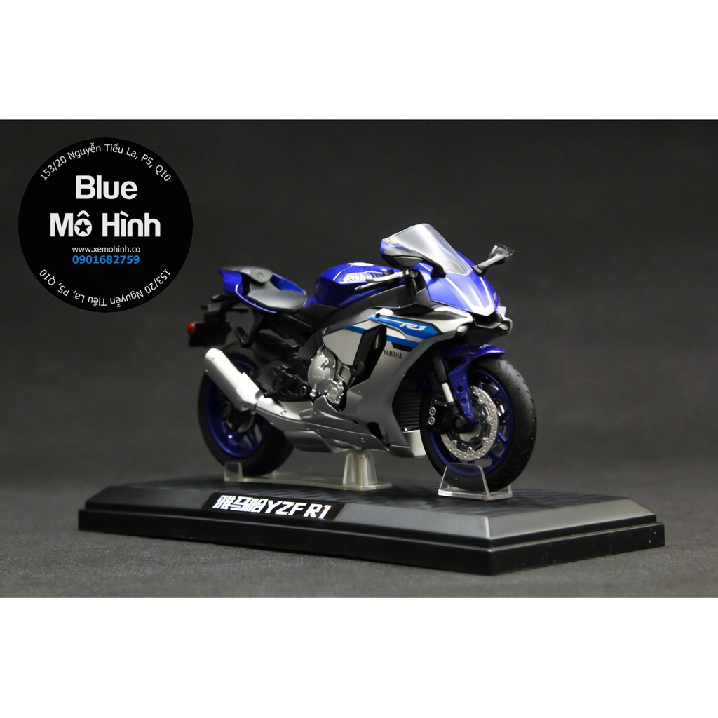 Xe mô hình mô tô Yamaha R1 New 1:12 | Shopee Việt Nam