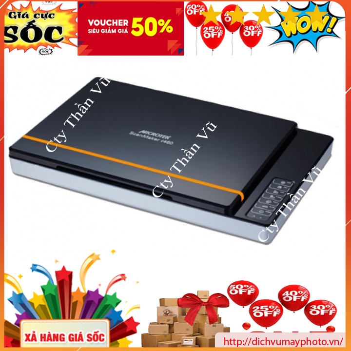 MÁY SCAN MICROTEK SCANMAKER I460 hàng mới 100% độ phân giải cao chất lượng bền Kholinhkienmayin ...