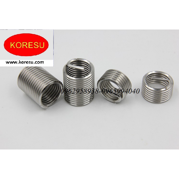 Túi 100 chiếc ren cấy inox M6 Helicoil insert | Shopee Việt Nam