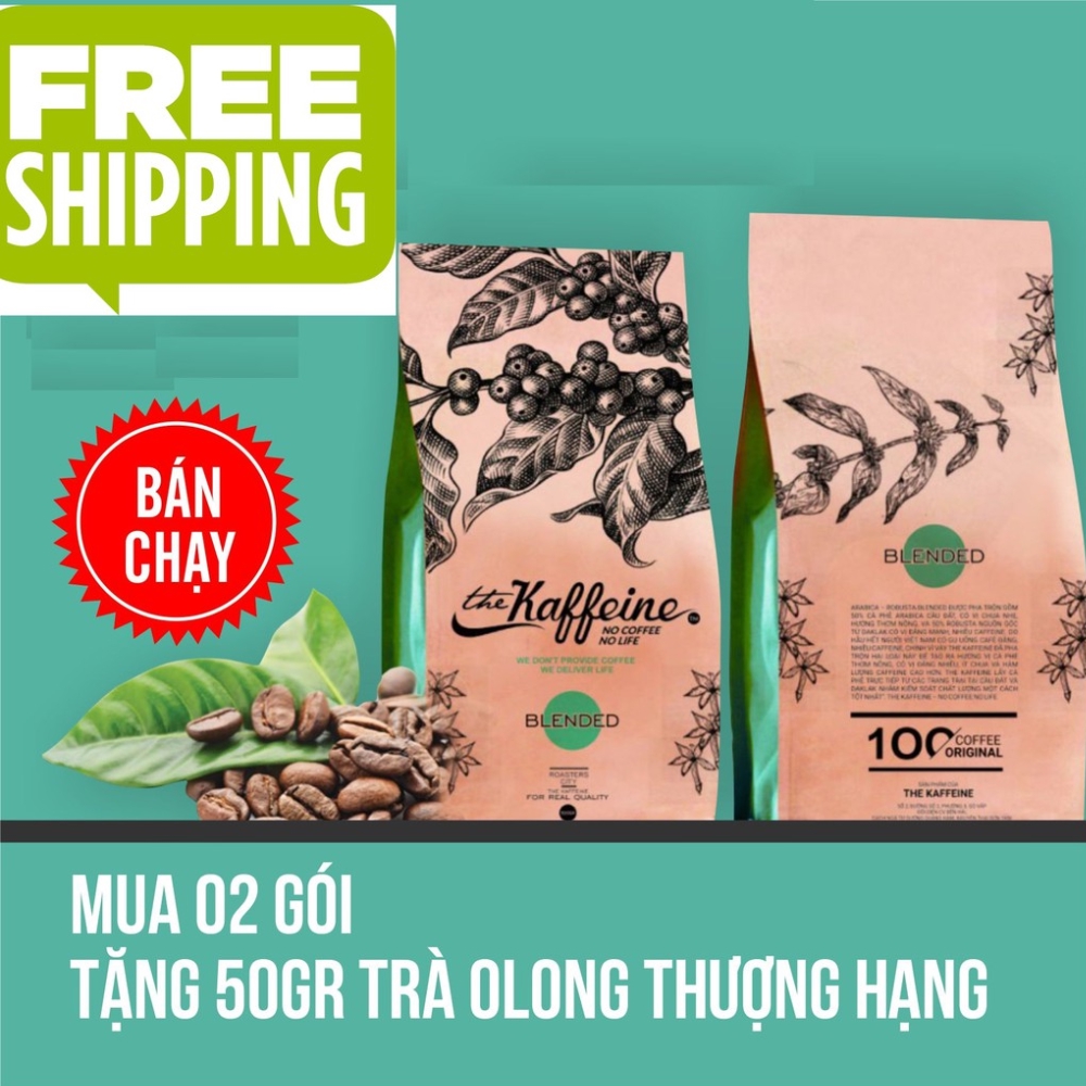 Cà phê Blended 1KG - The Kaffeine Coffee | Shopee Việt Nam