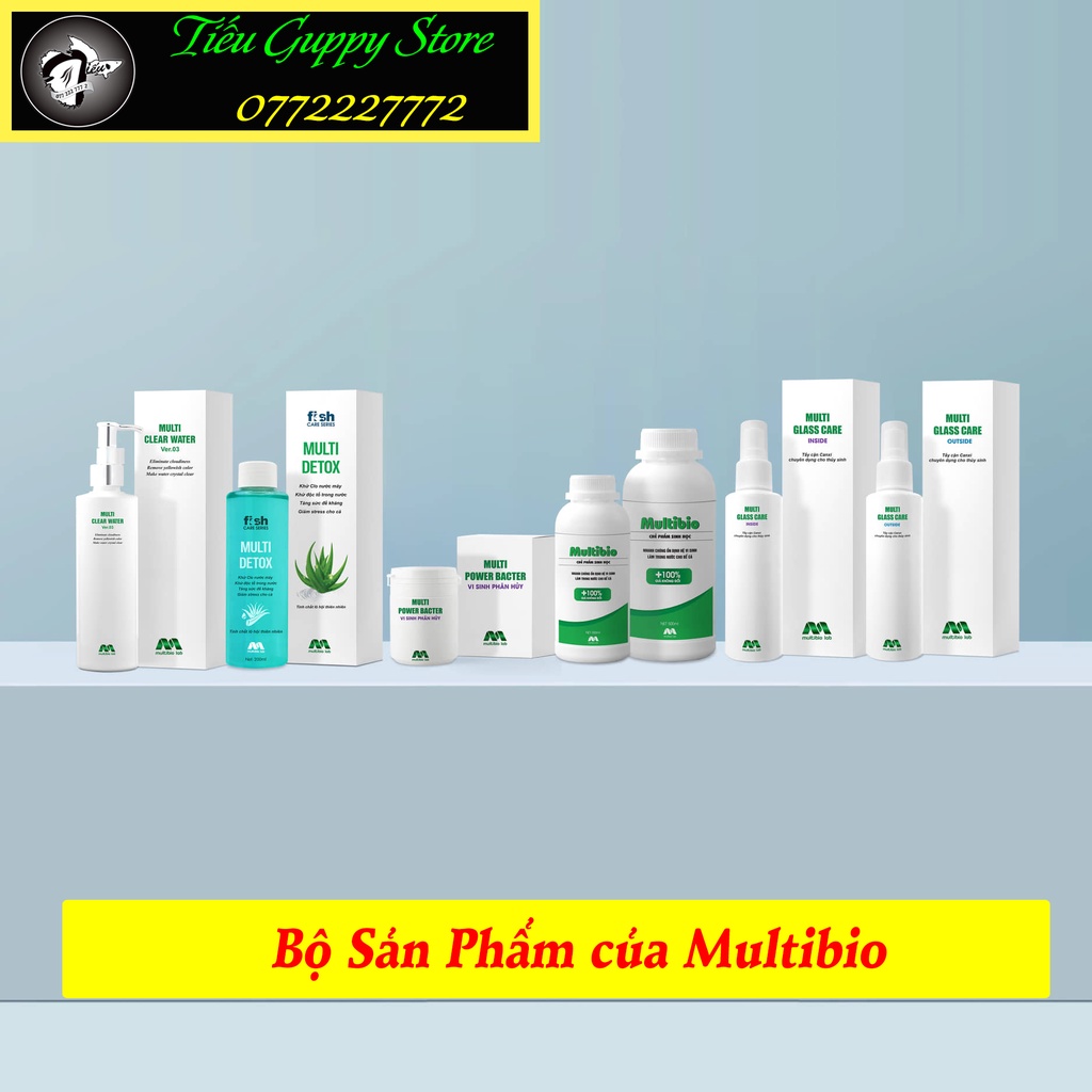Bộ Sản Phẩm của Cty MULTIBIO LAB: Multibio - Multi Detox - Clear Water ...
