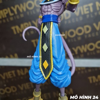 30CM Mô hình nhân vật cao cấp thần hủy diệt Beerus trong anime dragon ...