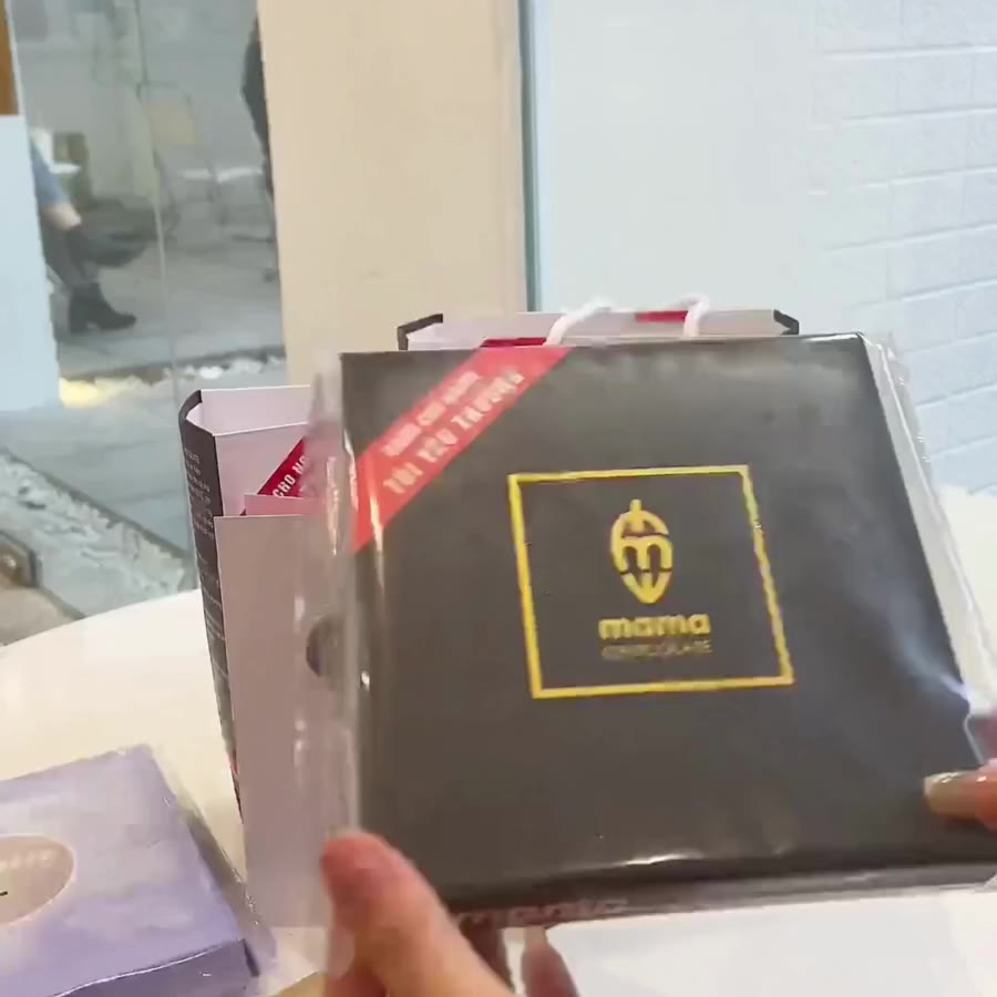 Socola Tươi Mama Chocolate Mix 5 Vị Matcha, Đen Đắng, Dâu, Cam, Sữa Dừa ...